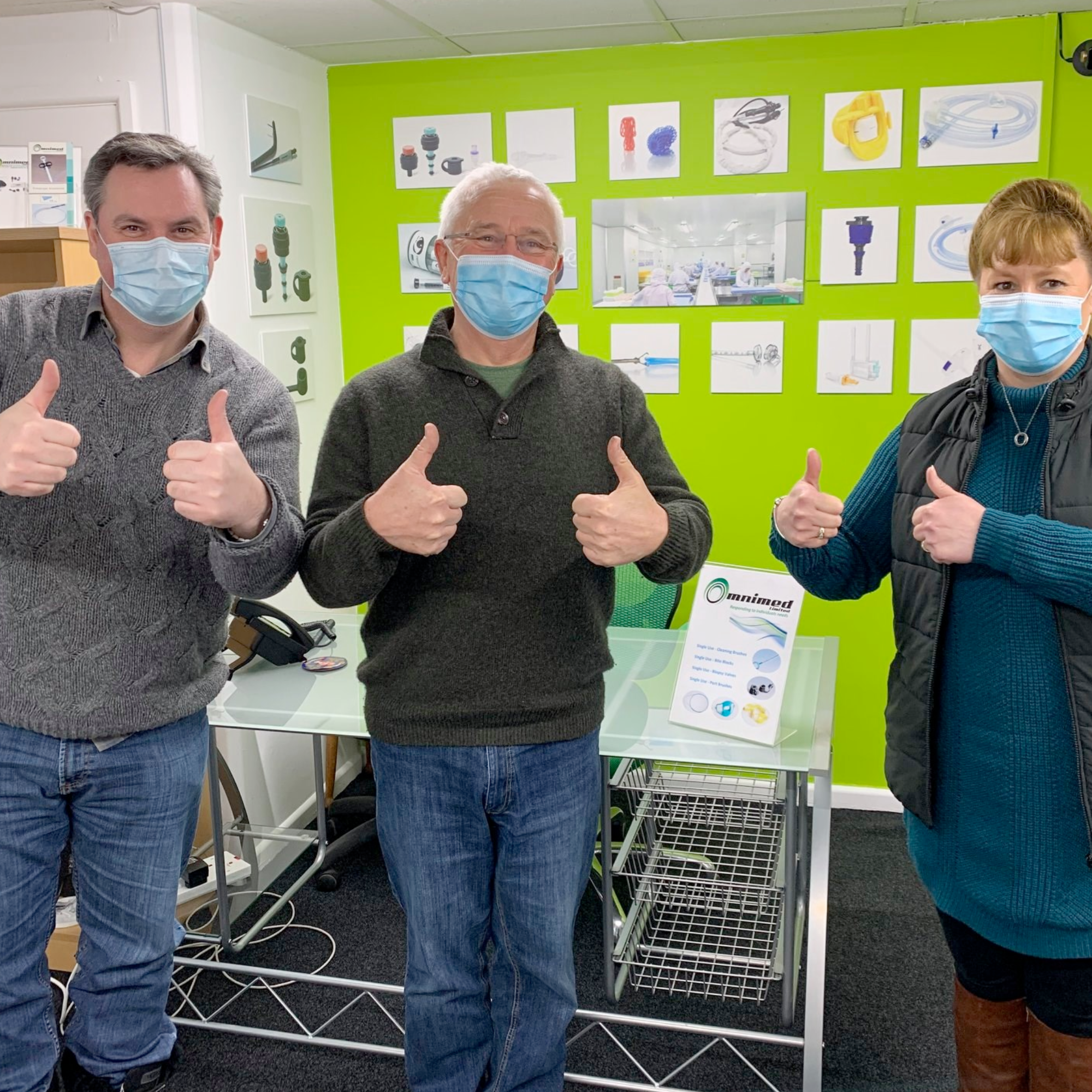 Donation to staff at the RHC Hospital – Omnimed