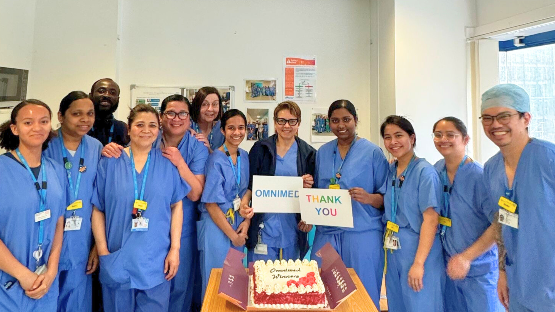 St Mary's Hospital Takes the Cake! – Omnimed