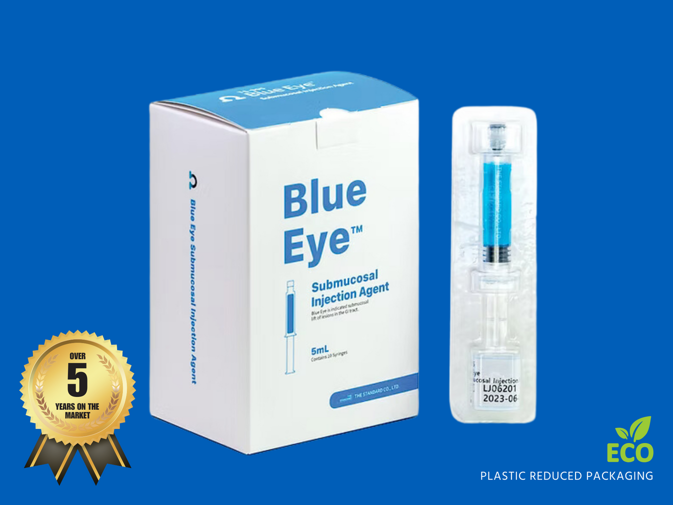 Blue Eye™ Submucosal Tissue Polyp Lifting Agent for GI Endoscopy – 5ml ...